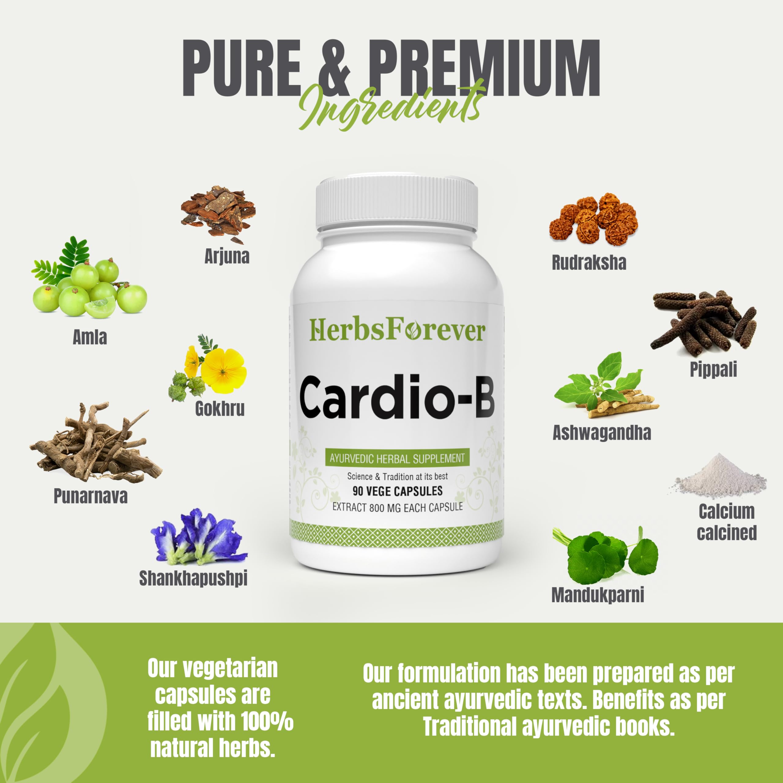 Cardio-B supplement for overall vitality