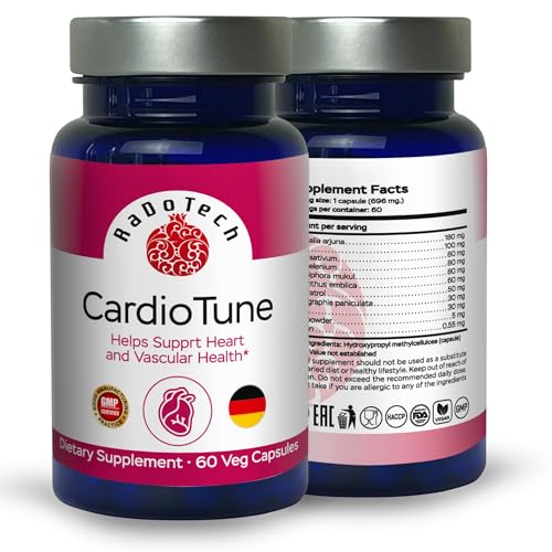 CardioTune heart-friendly supplement ingredients