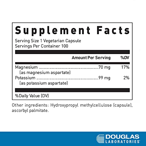 Cardiovascular health with magnesium aspartate