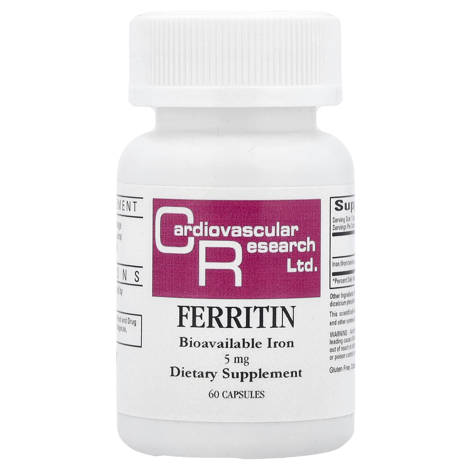 Cardiovascular Research ferritin supplement benefits