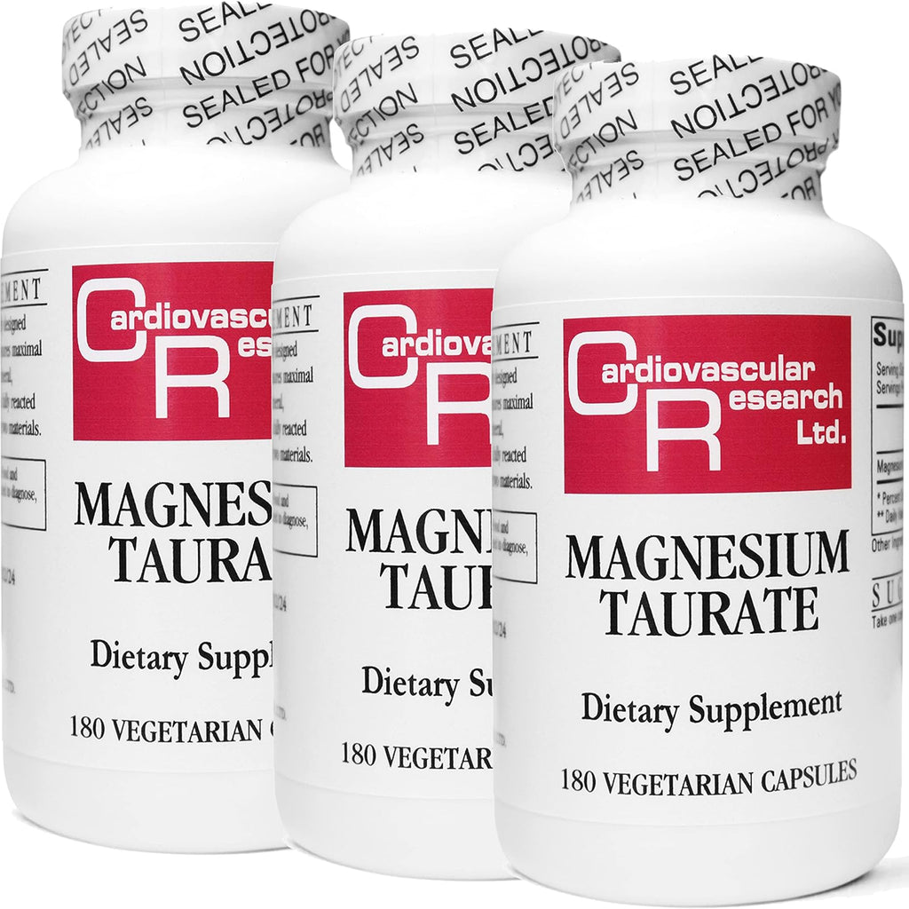 Cardiovascular Research magnesium taurate benefits