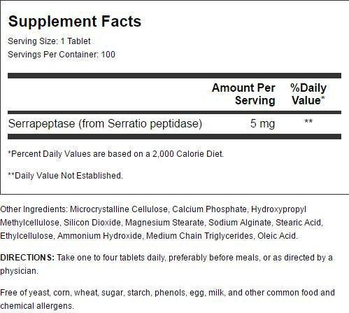Cardiovascular Research Serrapeptase benefits