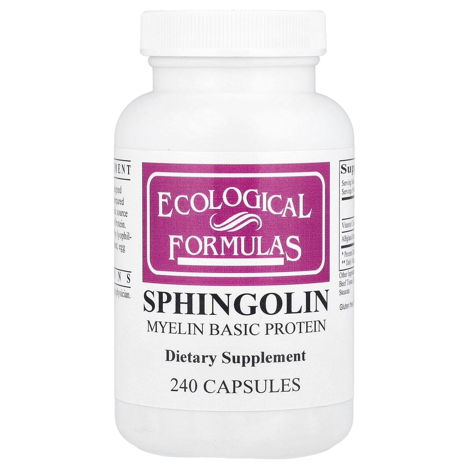 Cardiovascular Research Sphingolin tablets benefits