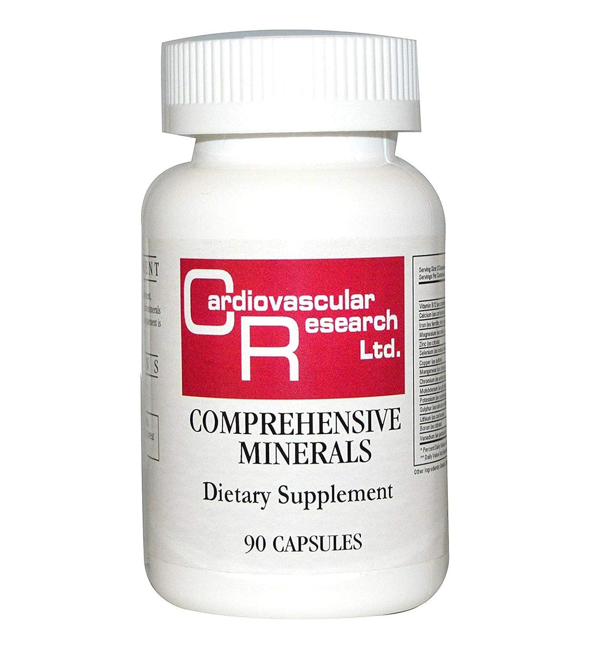 Cardiovascular Research trace minerals supplement
