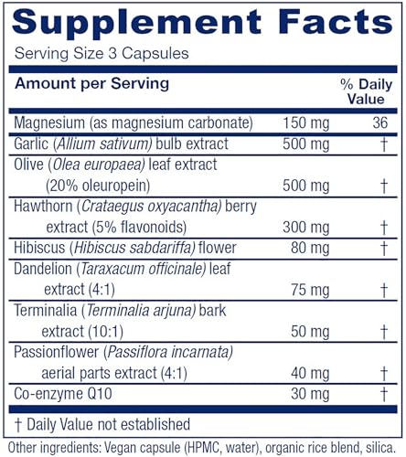 Cardiovascular wellness multivitamin capsules