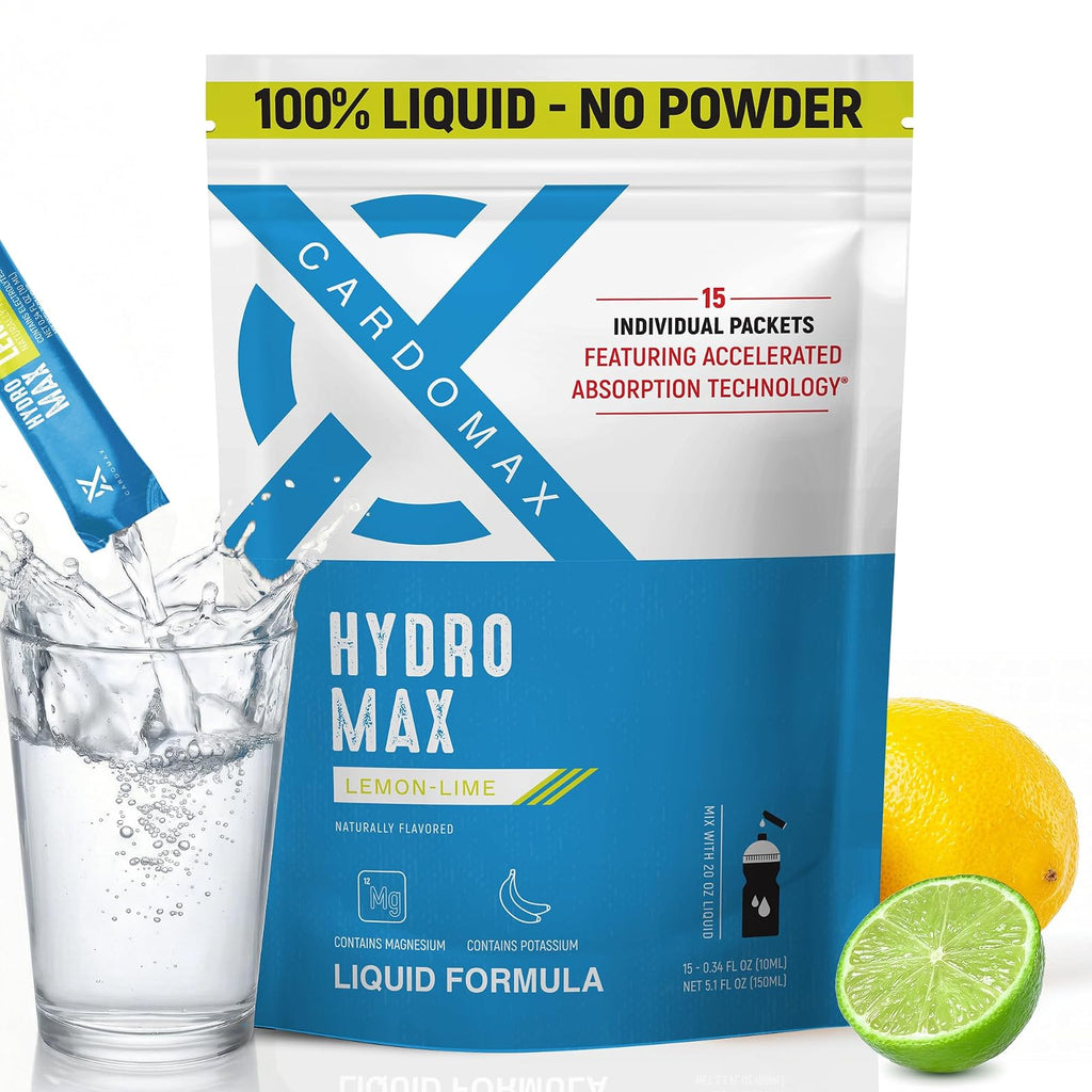 CardoMax electrolyte powder for hydration