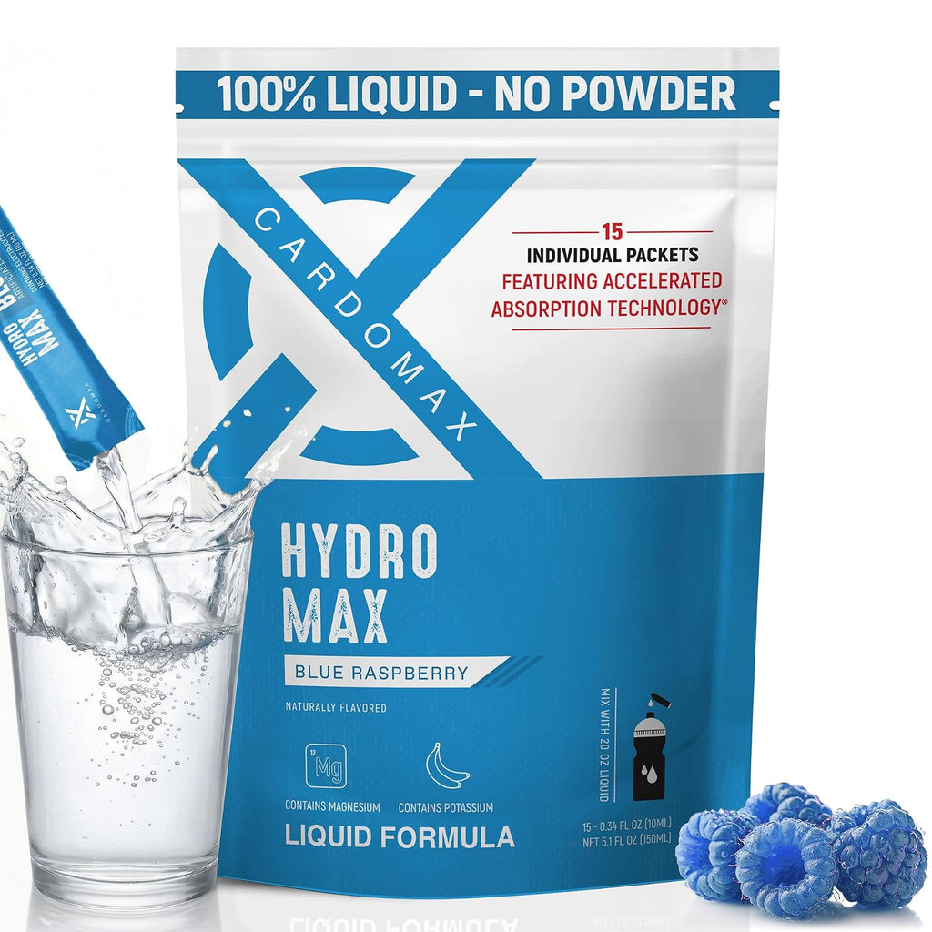 CardoMax hydration packets for athletes