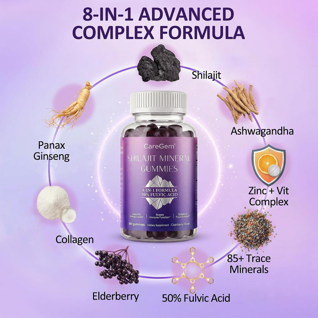 CareGem herbal shilajit supplement