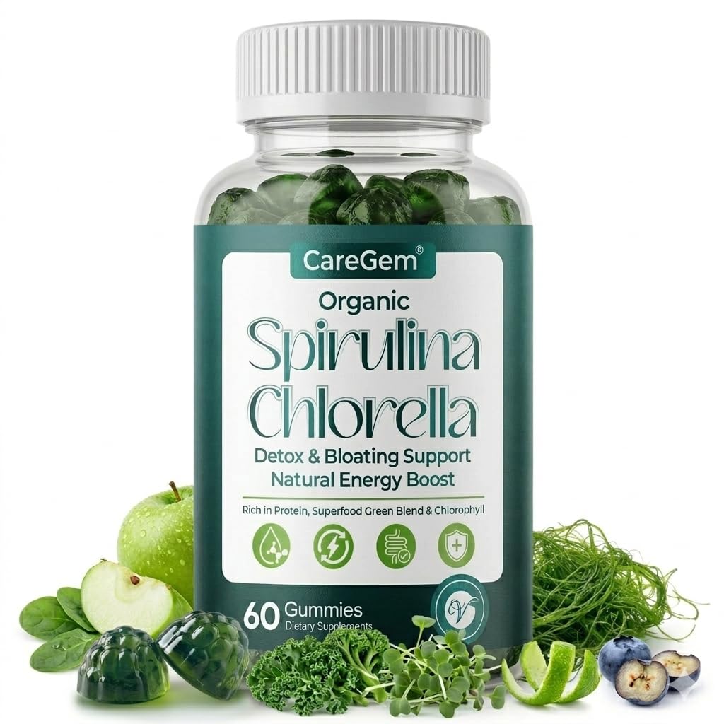 CareGem Super Greens Gummies for energy