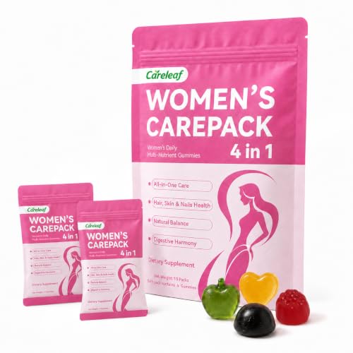 careleaf women's multivitamin gummies pack