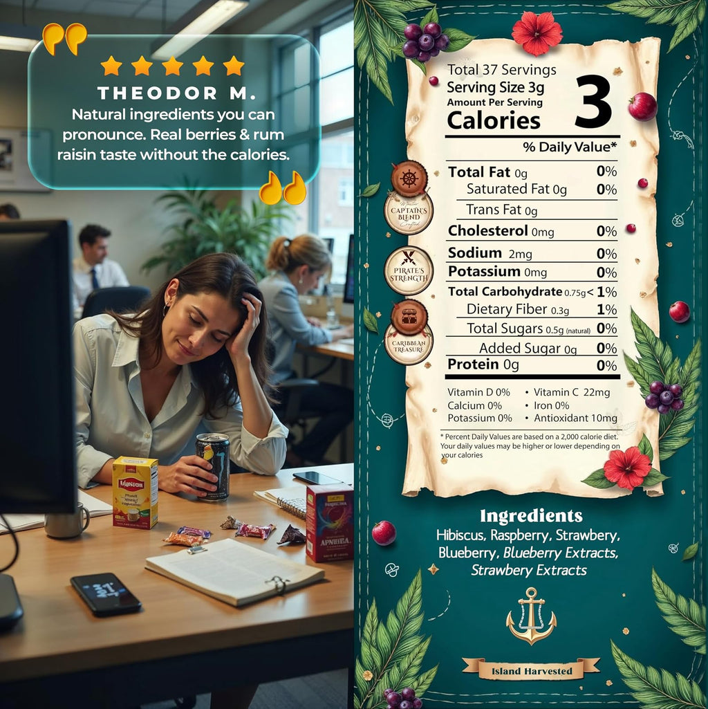 Caribbean Rhapsody fruit tea blend