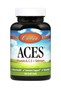Carlson Aces antioxidant softgels for health