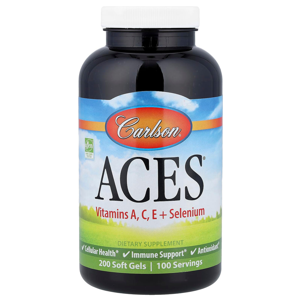 Carlson Aces antioxidant softgels