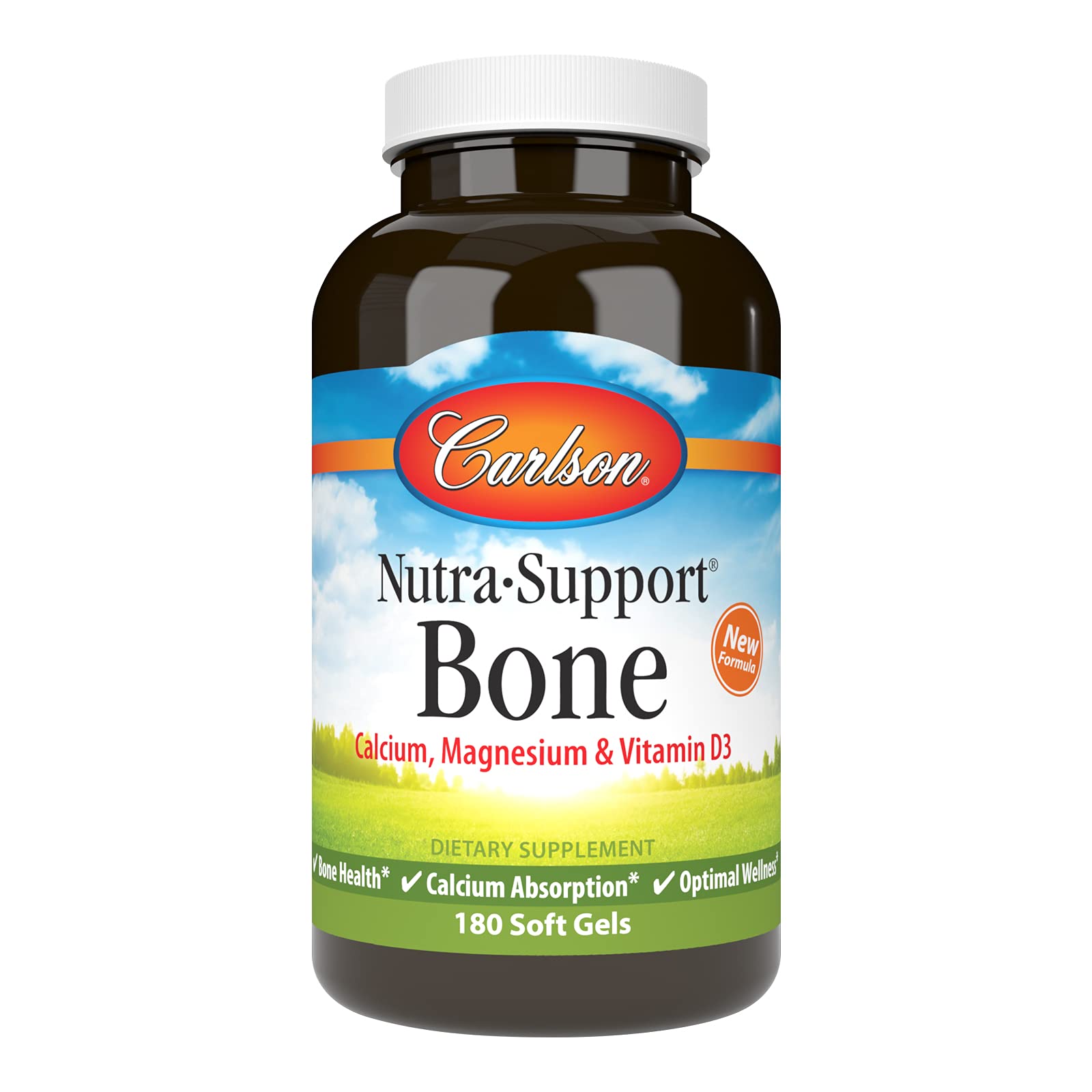 Carlson calcium softgels for bone health