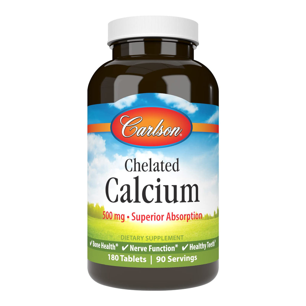 Carlson calcium tablets for bone health