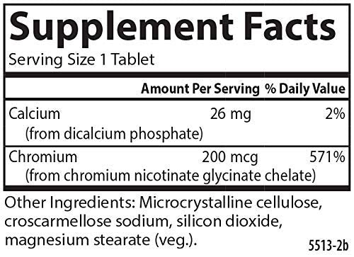 Carlson chelated chromium for vitality