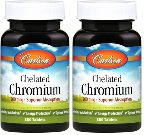Carlson chelated chromium supplement