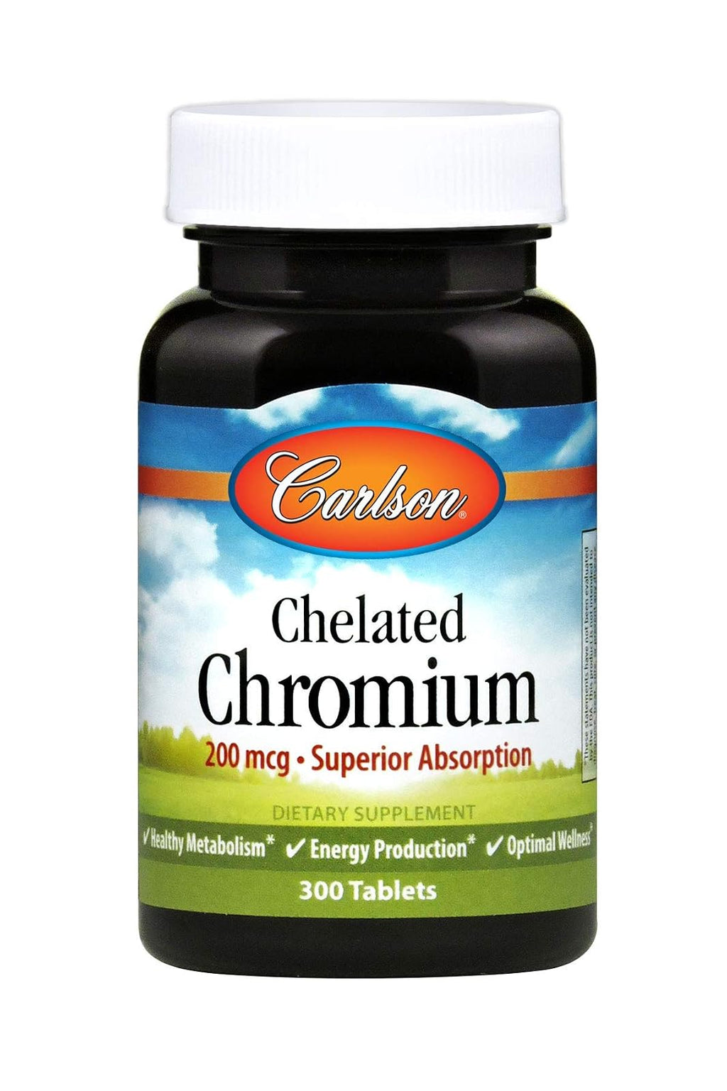 Carlson chelated chromium tablets
