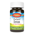 Carlson chelated iron supplement tablets