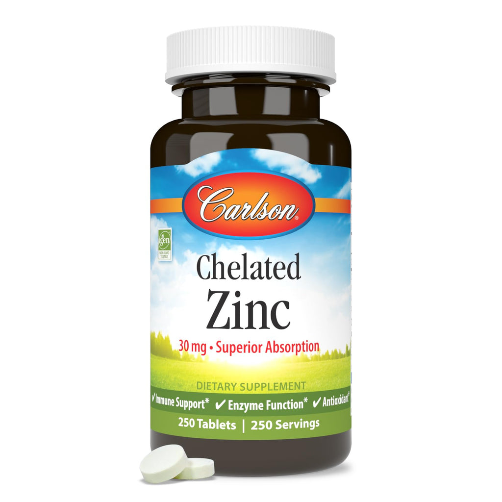 Carlson chelated zinc for superior absorption
