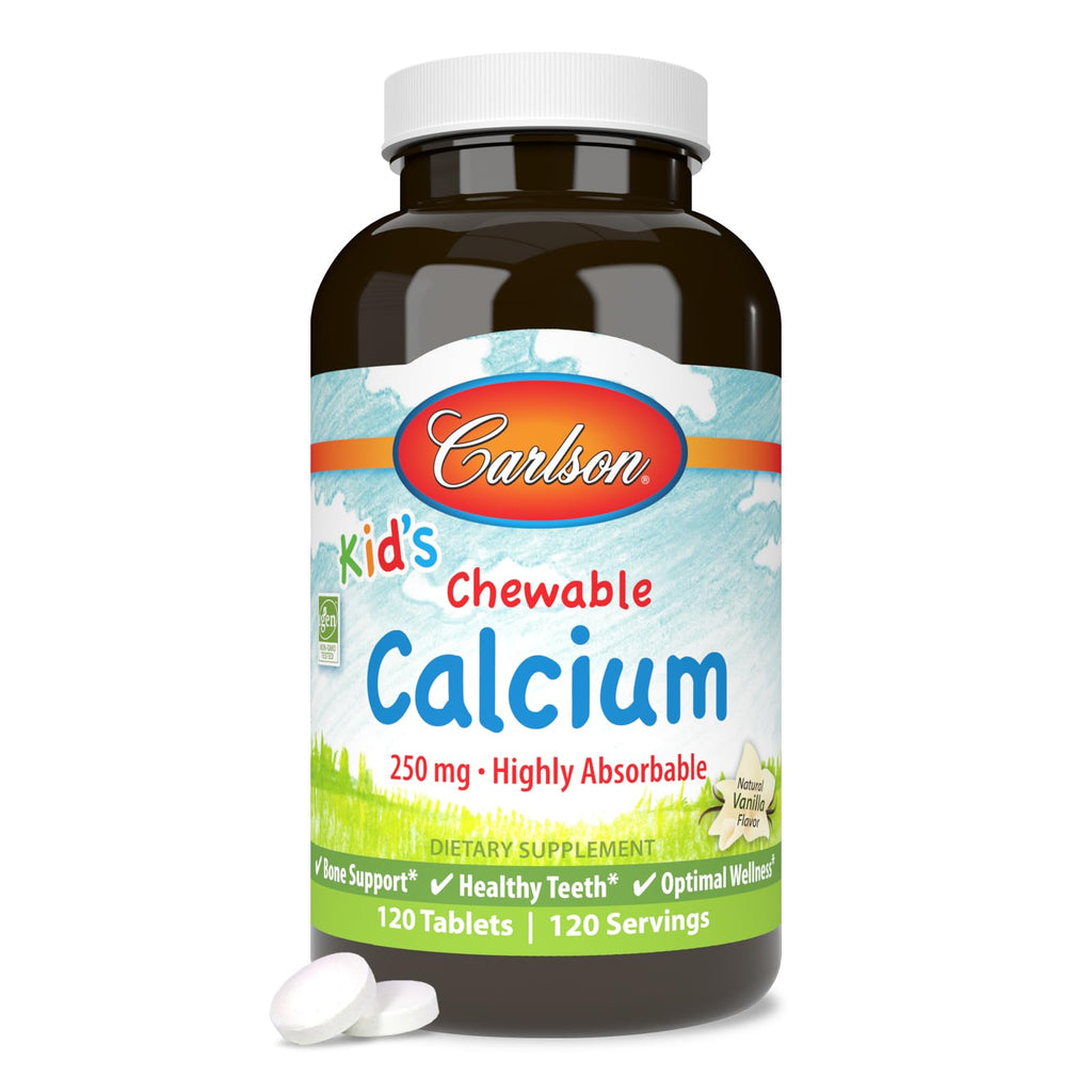 Carlson chewable calcium for kids