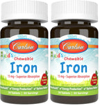 Carlson chewable iron tablets for kids