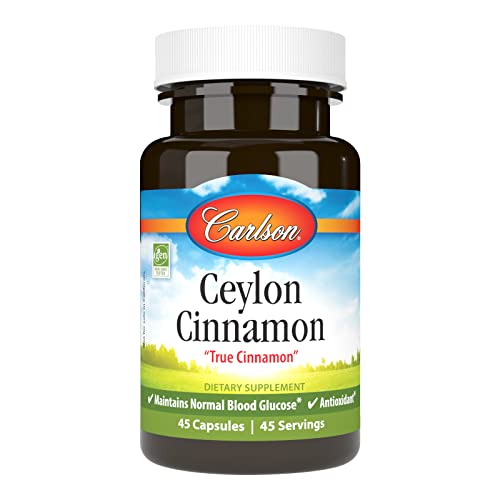 Carlson cinnamon supplements for wellness