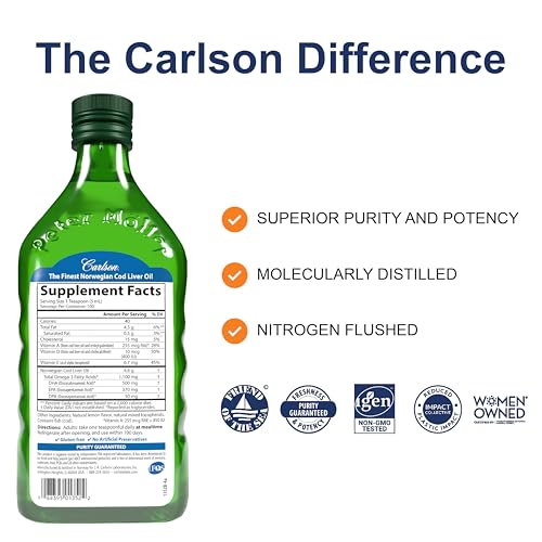 Carlson cod liver oil benefits