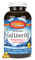 Carlson cod liver oil softgels