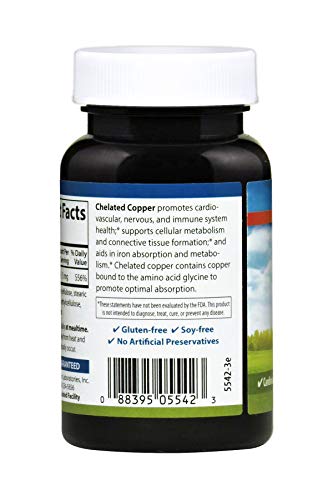 Carlson copper for daily nutrition
