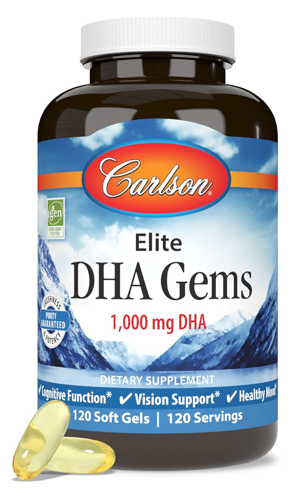 Carlson DHA soft gels benefits
