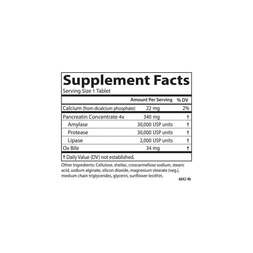 Carlson digestive enzymes with amylase