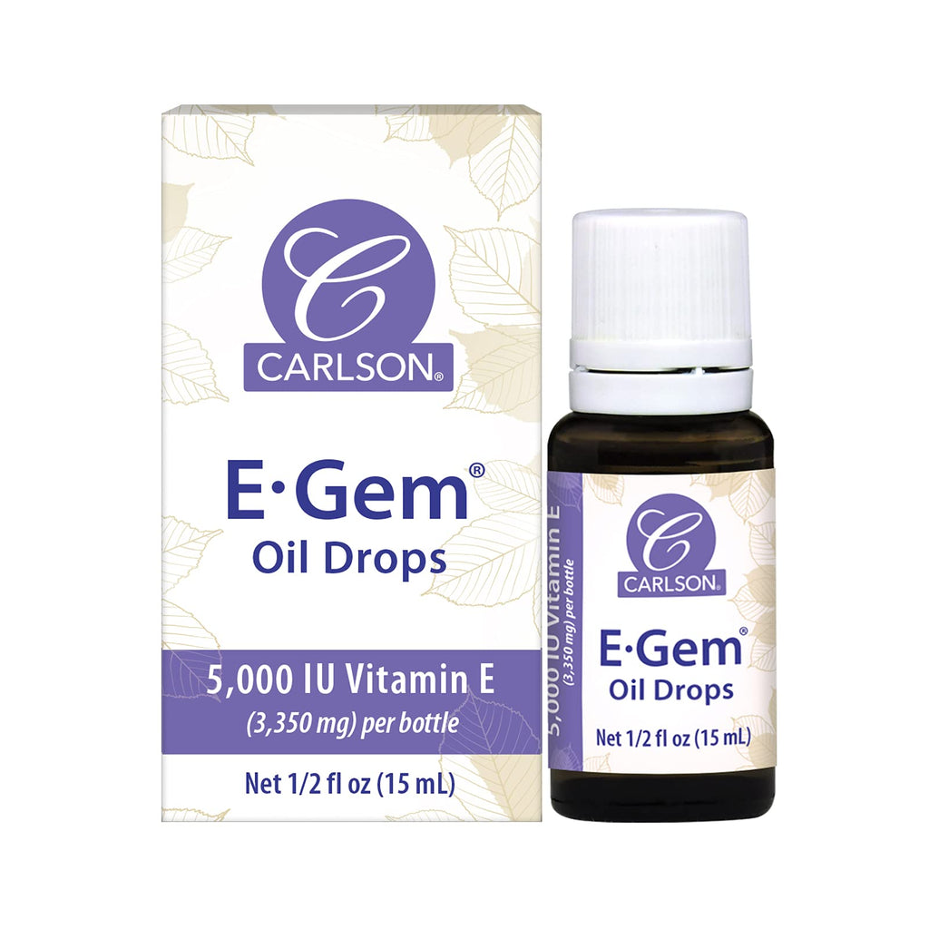 Carlson E-Gem Oil Drops benefits