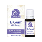 Carlson E-Gem Oil Drops benefits