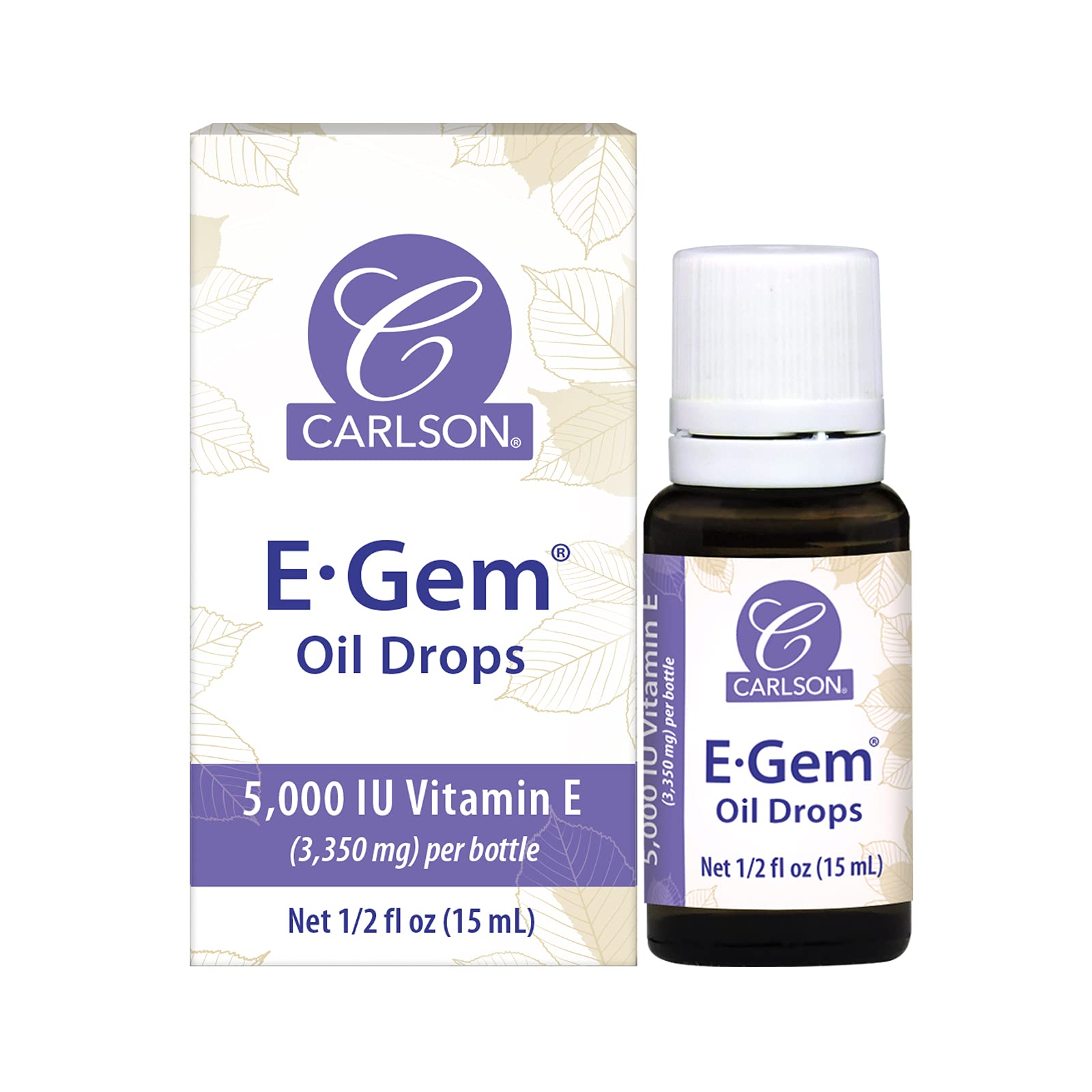 Carlson E-Gem Oil Drops benefits