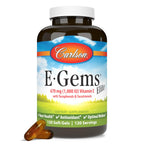 Carlson E-Gems Elite vitamin E softgels