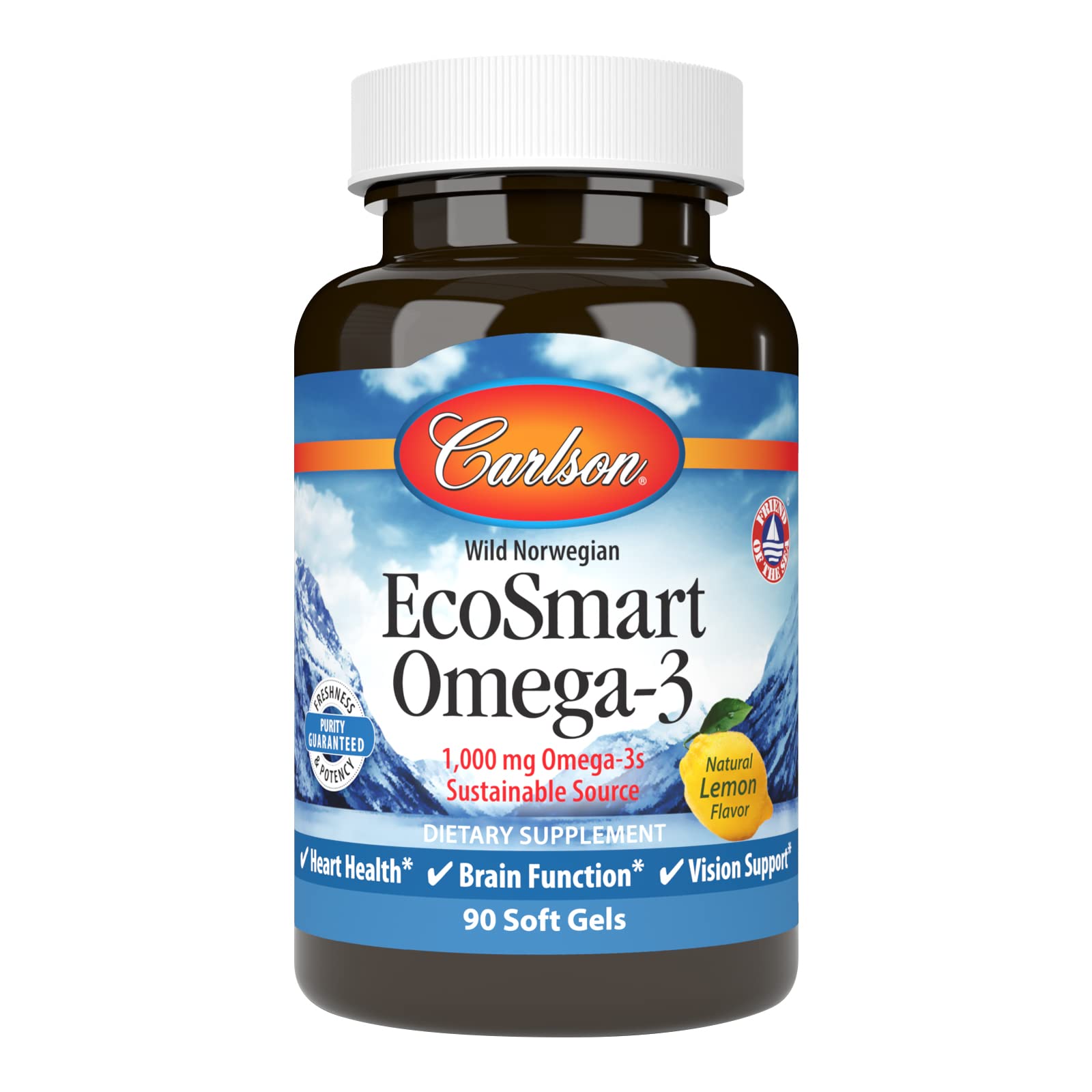Carlson EcoSmart Omega-3 softgels