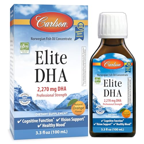 Carlson Elite DHA liquid supplement