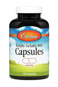 Carlson empty gelatin capsules for vitamins