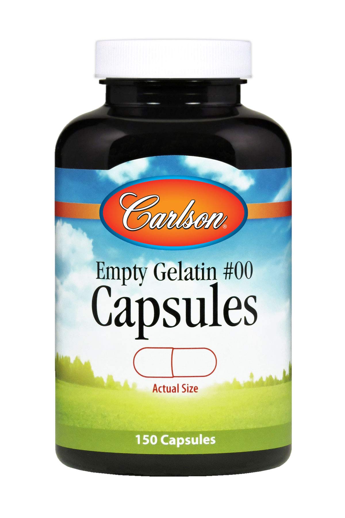 Carlson empty gelatin capsules for vitamins