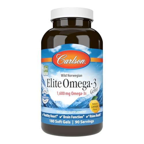 Carlson fish oil omega 3 softgels