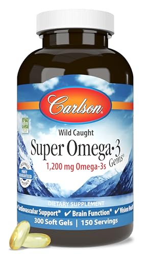 Carlson fish oil omega 3 softgels