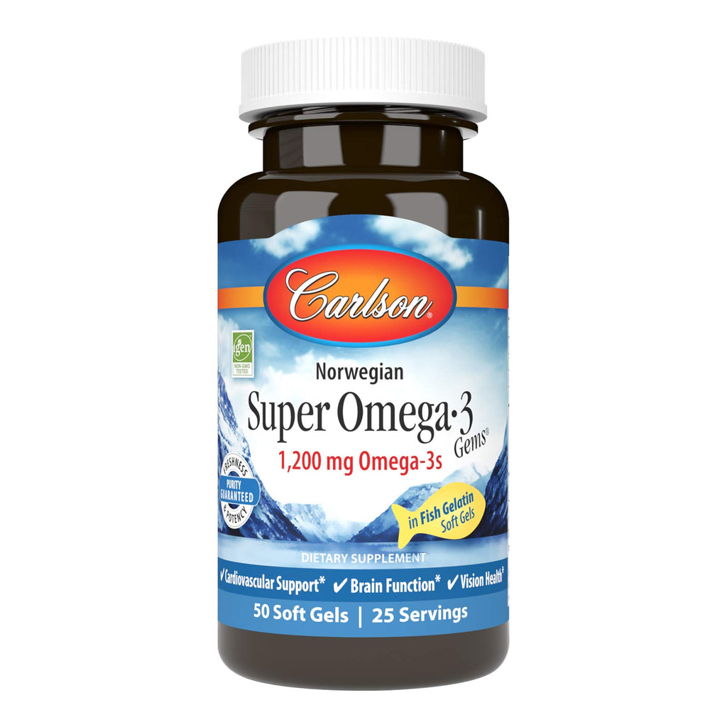 Carlson fish oil omega 3 softgels