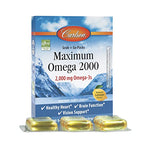 Carlson fish oil softgel pack