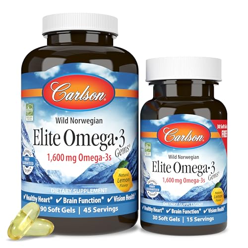 Carlson fish oil softgels for health