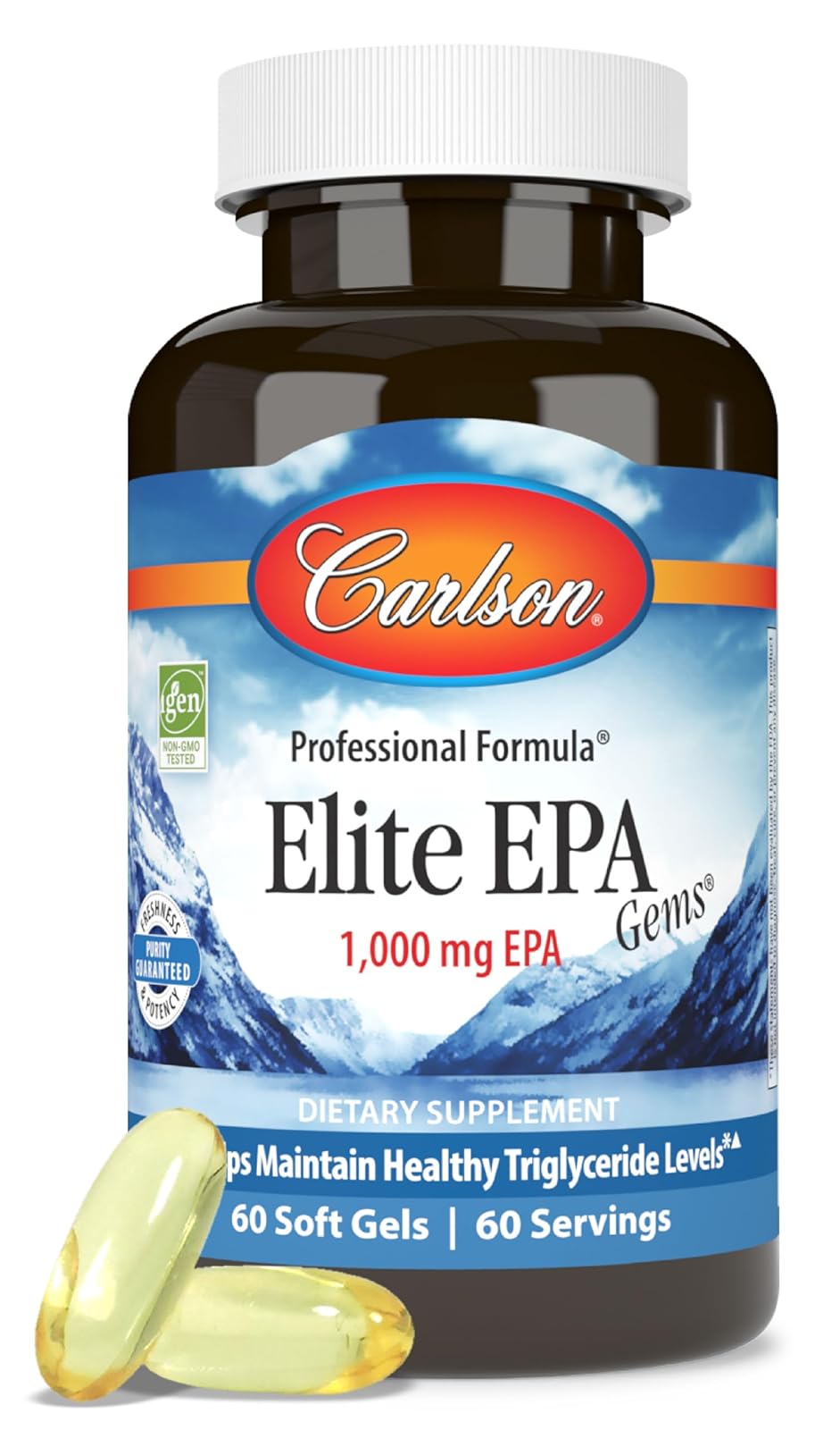 Carlson fish oil softgels