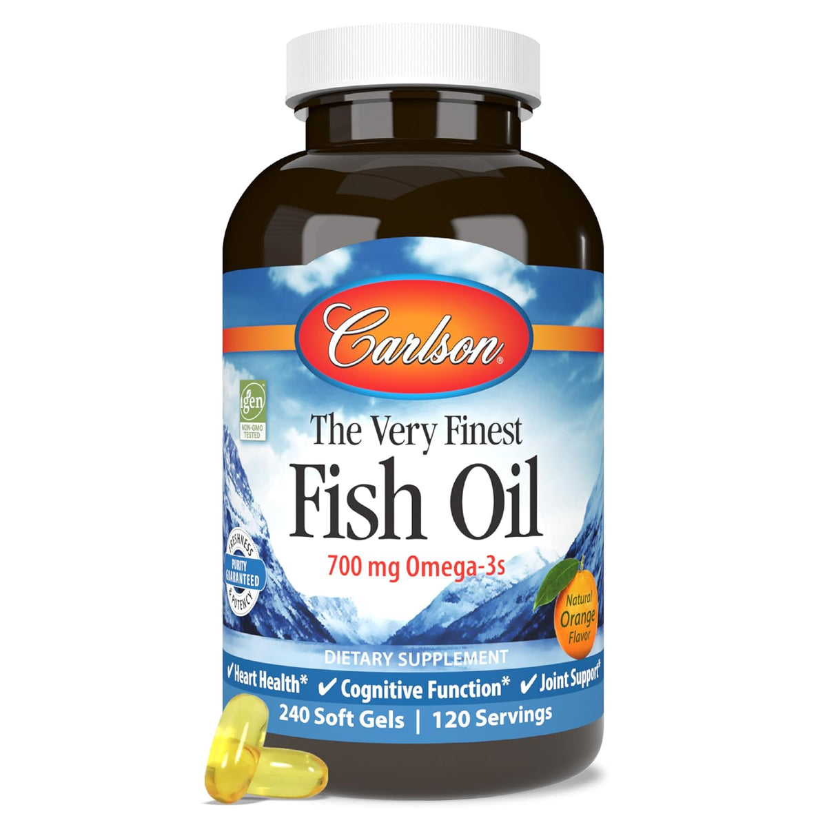 Carlson fish oil softgels