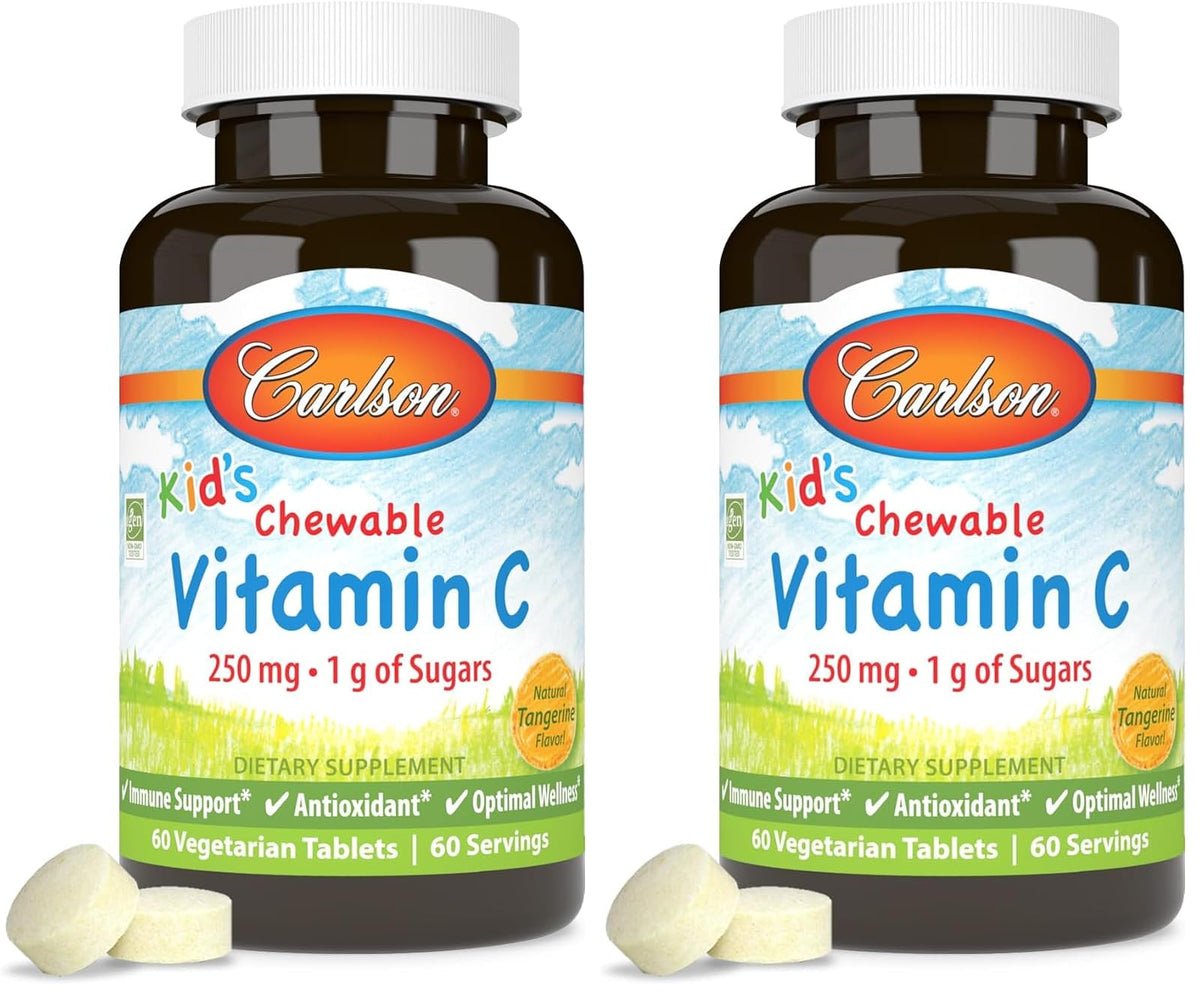 Carlson Kid's Chewable Vitamin C tablets