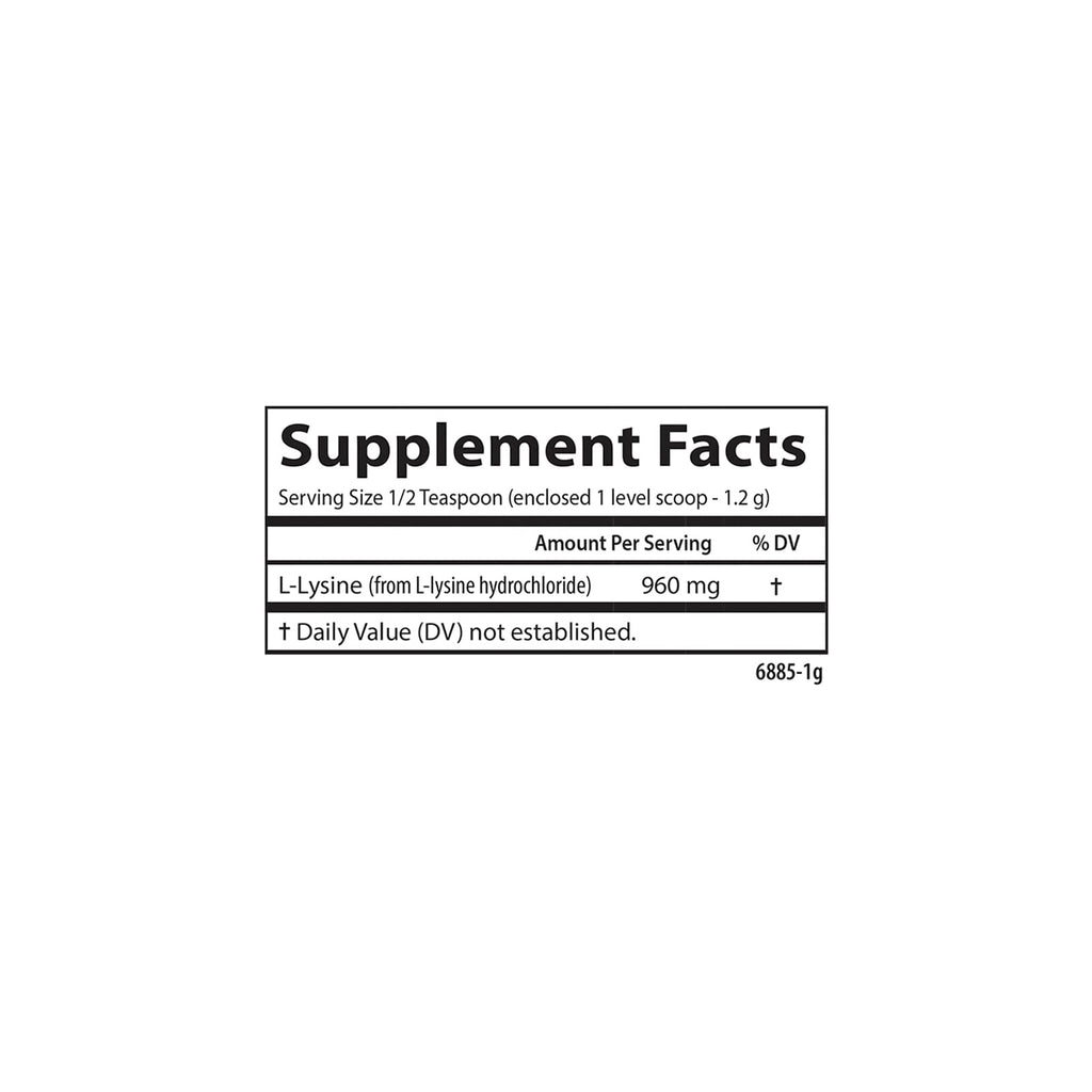 Carlson L-Lysine for cold sore relief
