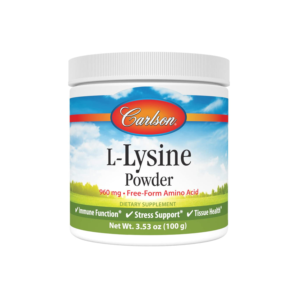 Carlson L-Lysine Powder for immune support